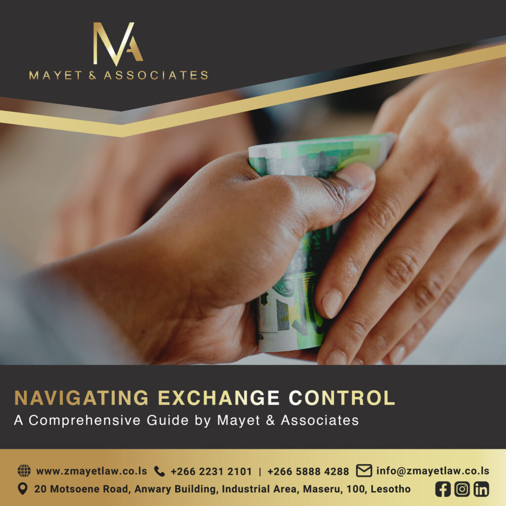 Navigating Exchange Control: A Comprehensive Guide by Mayet ...